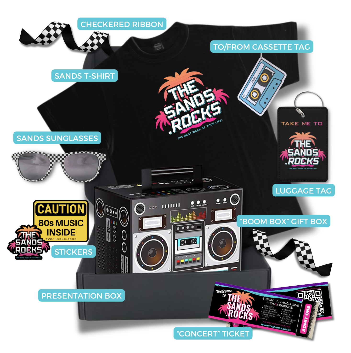 GIFT THE SANDS PRESENTATION KIT - The Sands.rocks